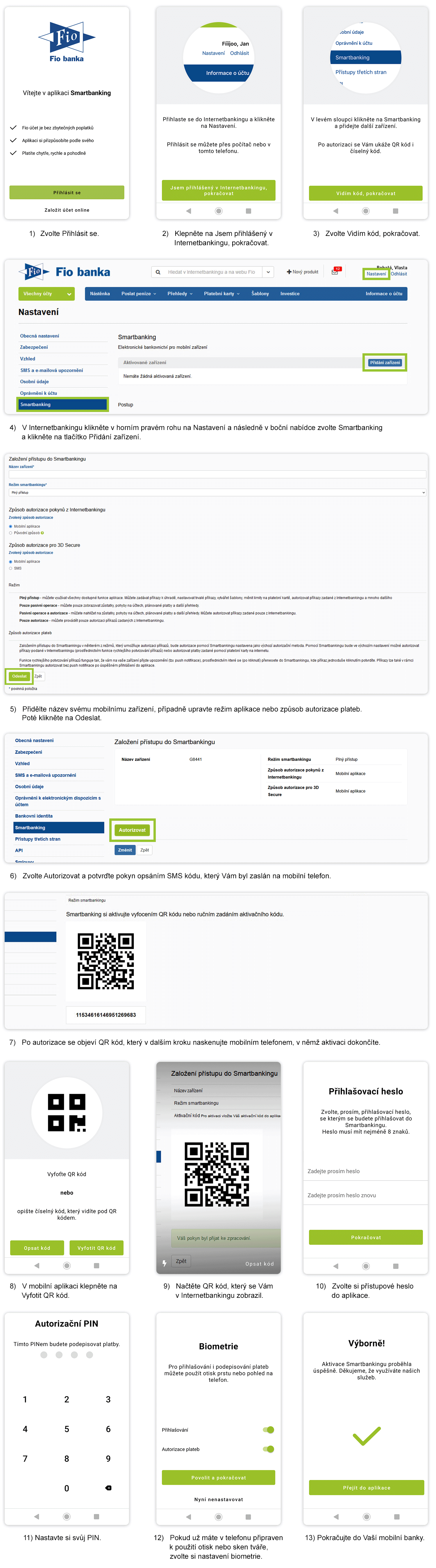 Smartbanking | Fio banka
